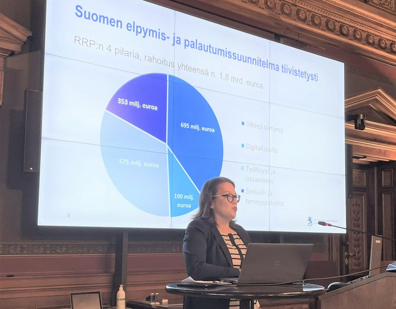EU:ssa seurataan, että Suomen elpymis- ja palautumissuunnitelma ...