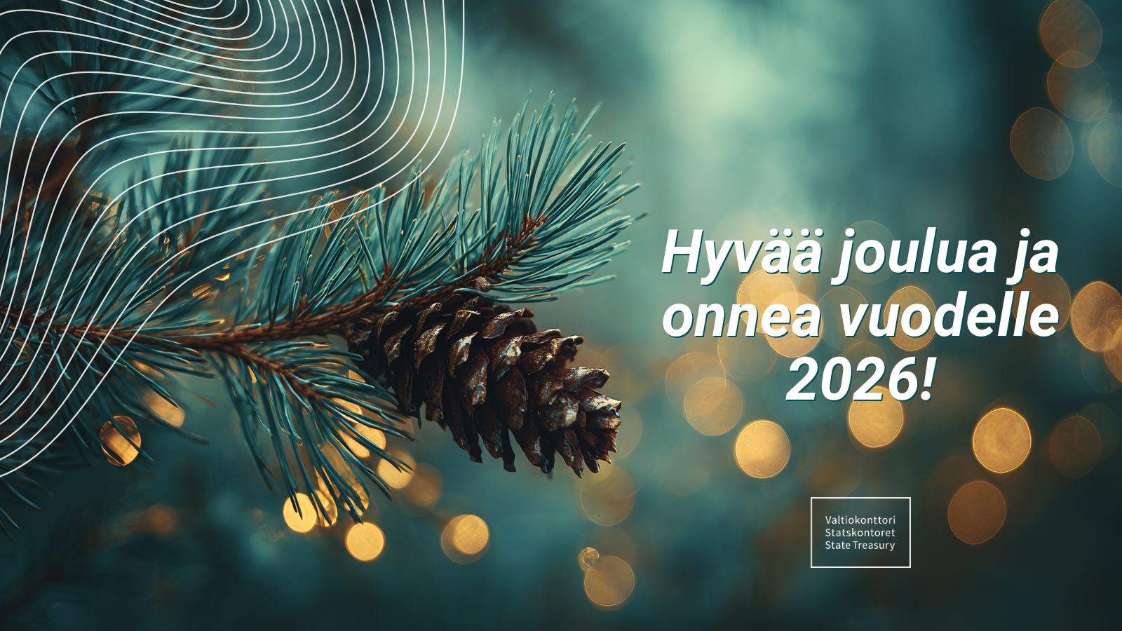 Hyvää joulua ja onnea vuodelle 2026! - Valtiokonttori
